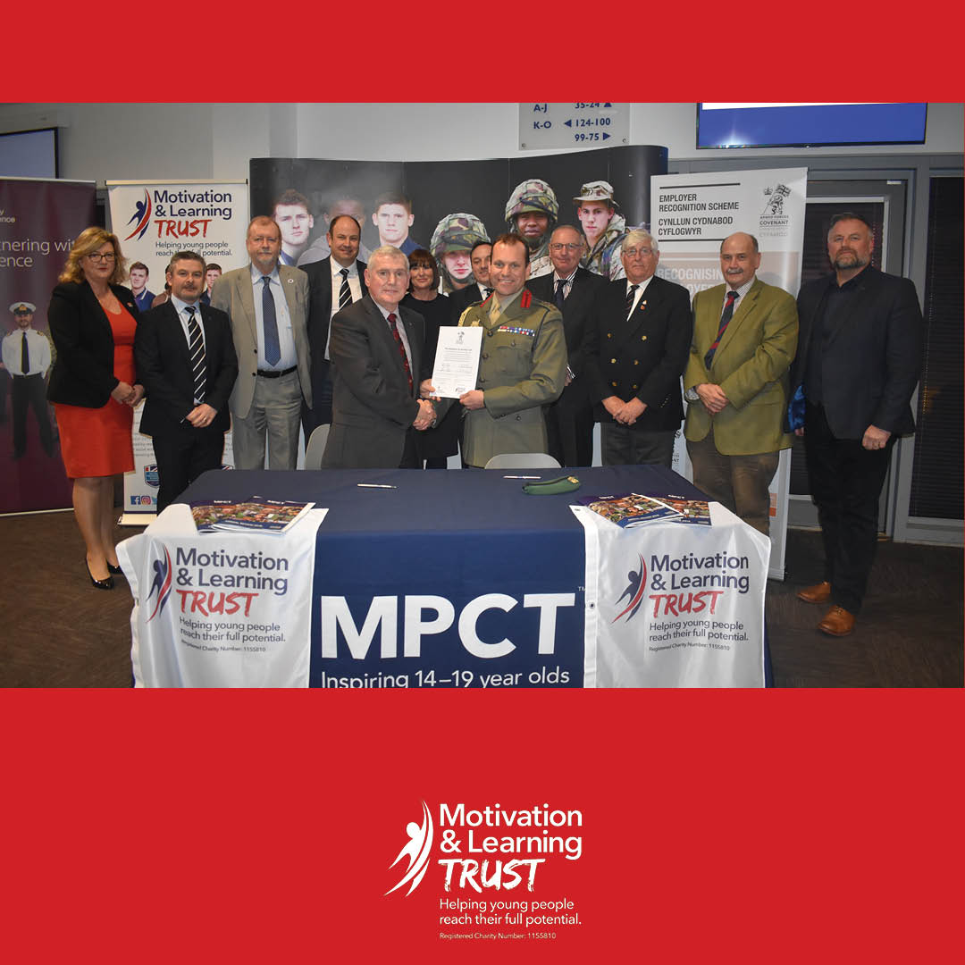 Armed Forces Covenant signed at MPCT South Wales Awards | MPCT Sports ...